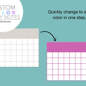 Color Changing Goodnotes Sticky Notes, Elements, Widgets for Goodnotes ...