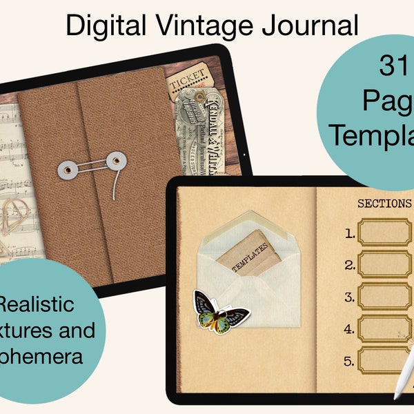 Goodnotes Scrapbook - Etsy