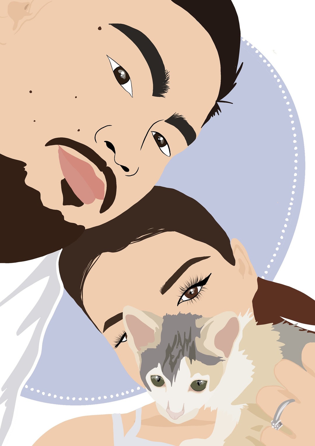 Custom Torque Drawing - Etsy