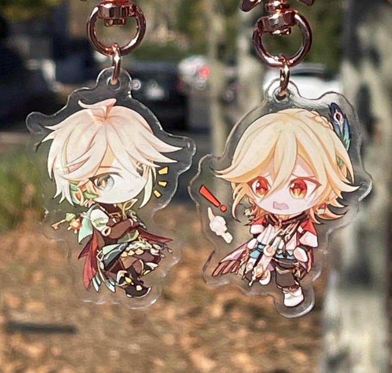 Genshin Impact 2 In. Acrylic Keychains Charms nahida, Alhaitham, Kaveh, Gaming - Etsy