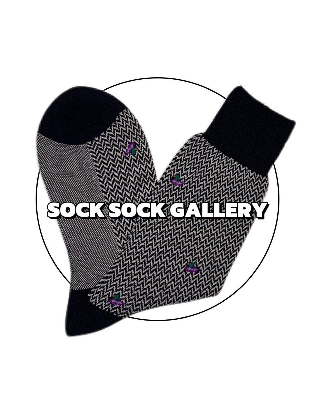 Luxury Dress Socks for Man Gift for Man Business Socks Duck Mercerized ...