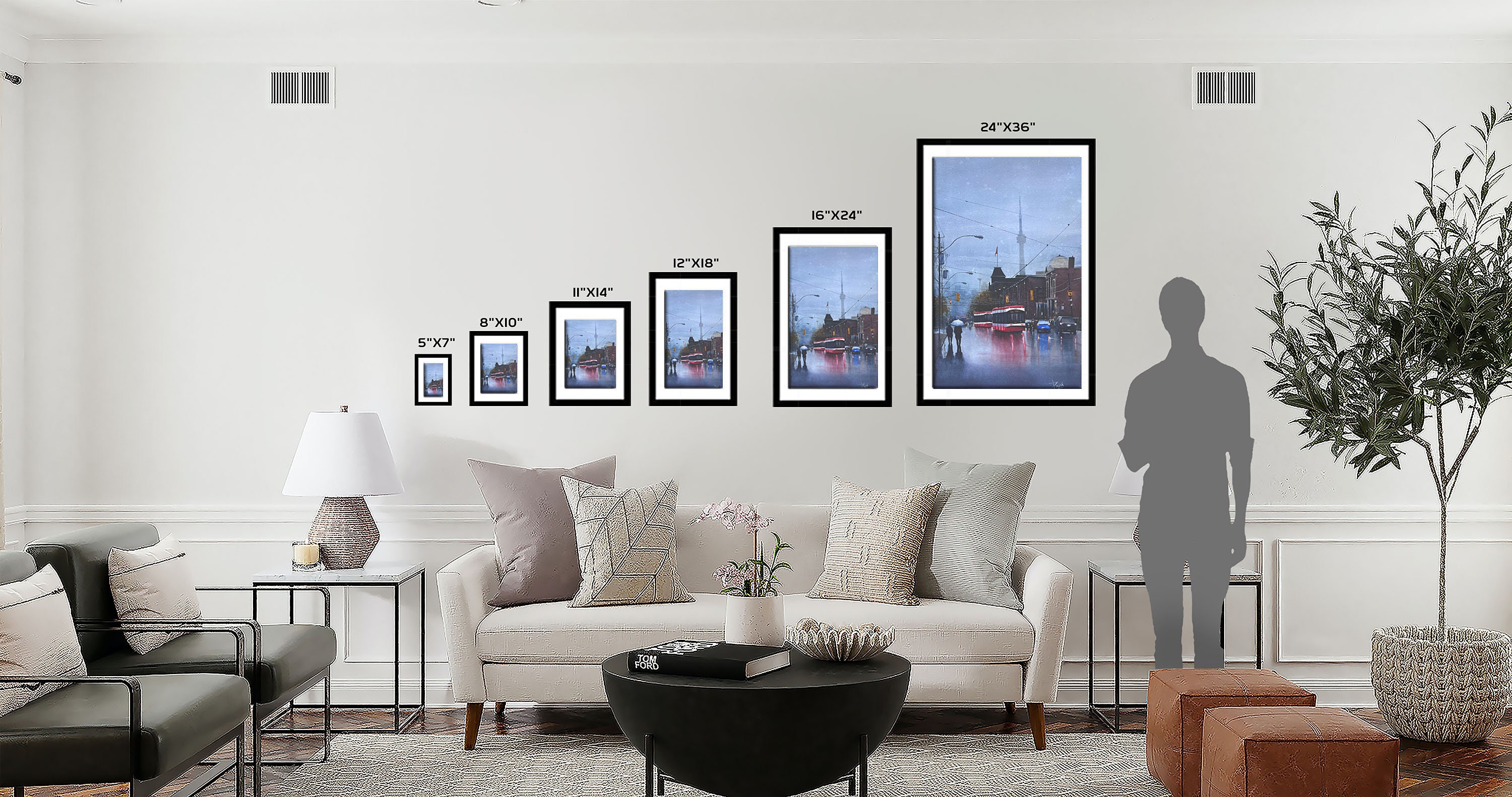 Toronto Art Print, Cityscape Art, Toronto Streetcars, Toronto Art Print ...