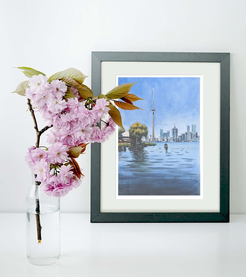 Toronto Island Painting // Fine Art Print of Painting by Toronto Artist ...