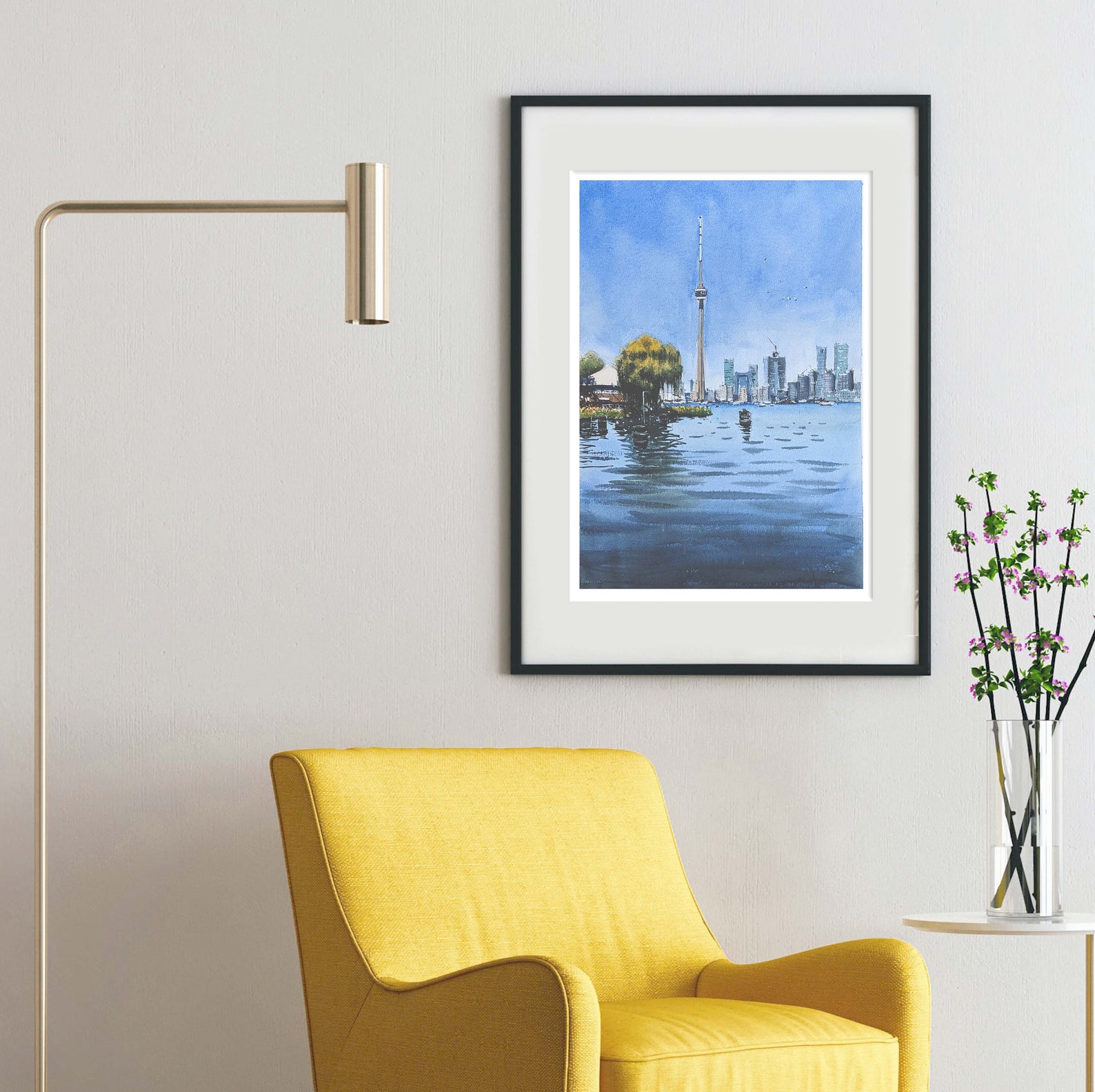 Toronto Island Painting // Fine Art Print of Painting by Toronto Artist ...