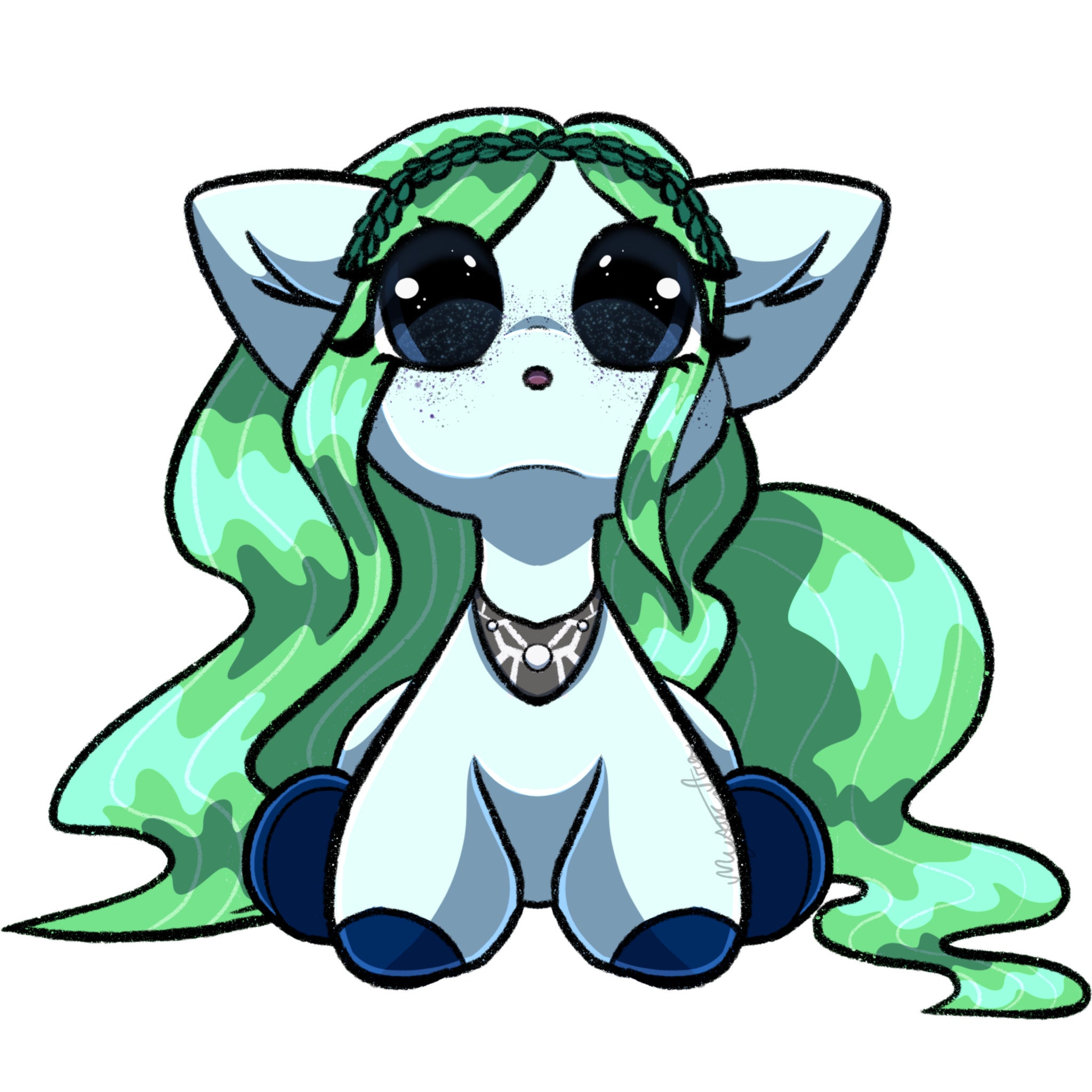 MLP Custom Art Commission Chibi Cell - Etsy