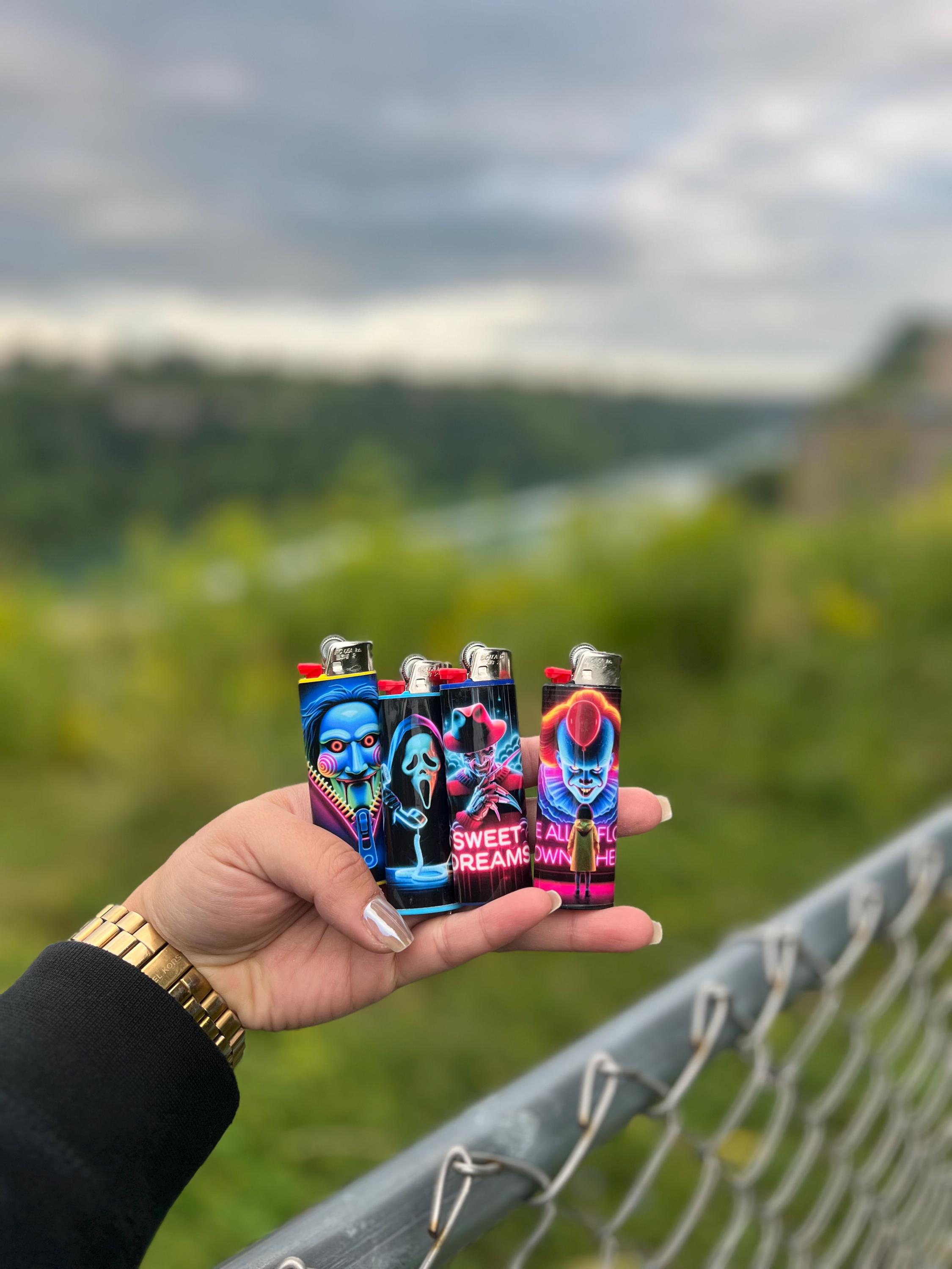 Scary Characters Lighter Custom Lighter Personalized Lighter ...