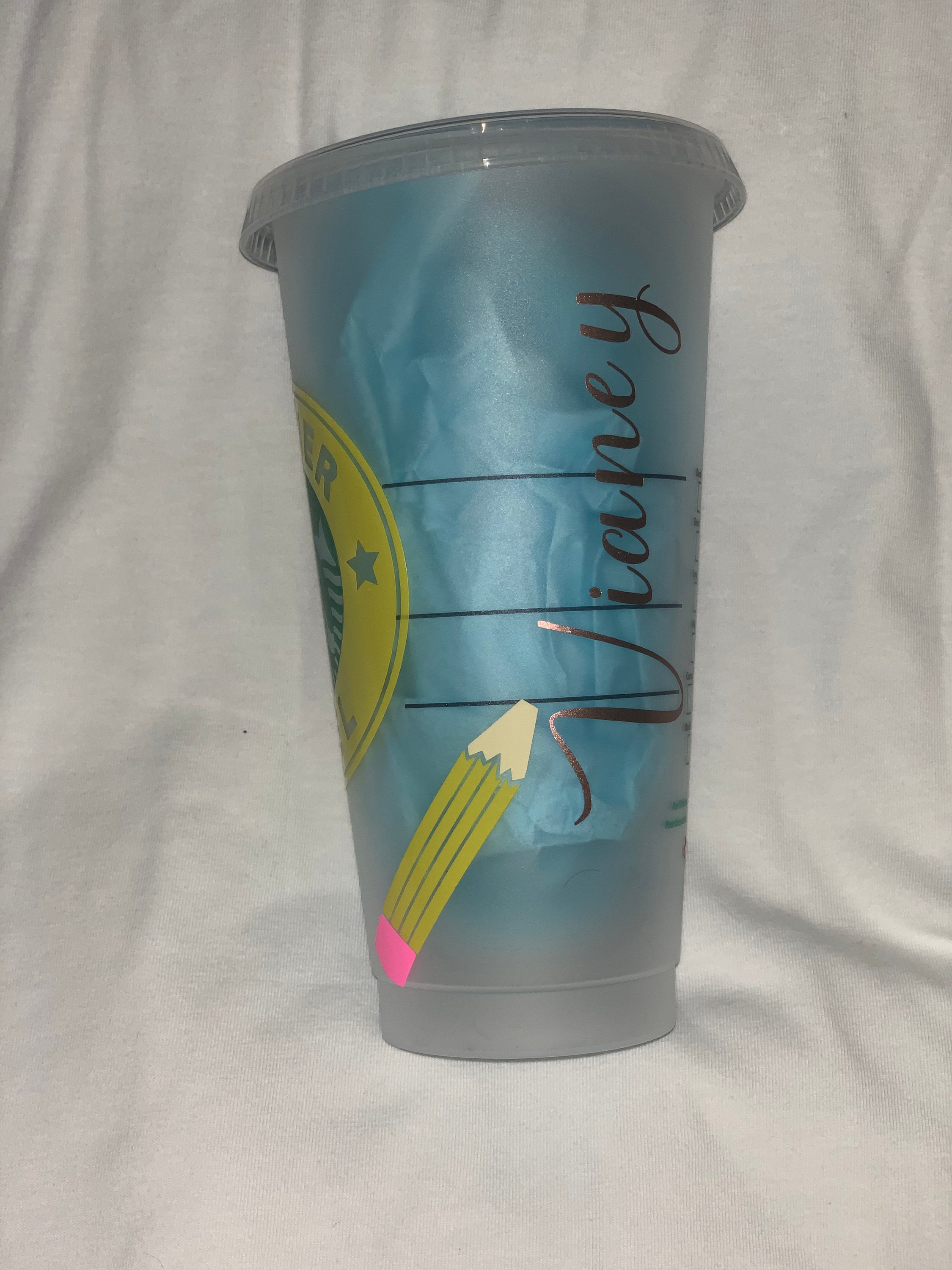 Teacher Appreciation Cup Starbucks Cup Teacher Gift School - Etsy