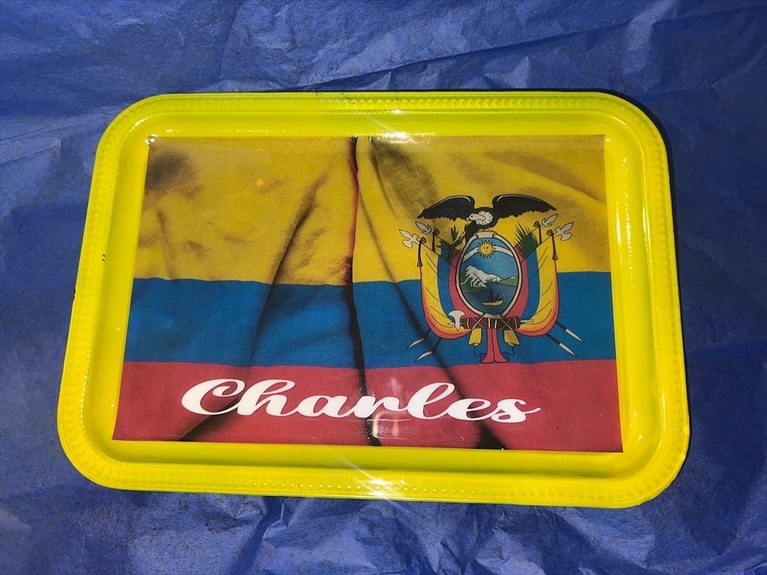 Country Flag Tray; Rolling Tray With Lighter; Custom Tray; Nationality ...