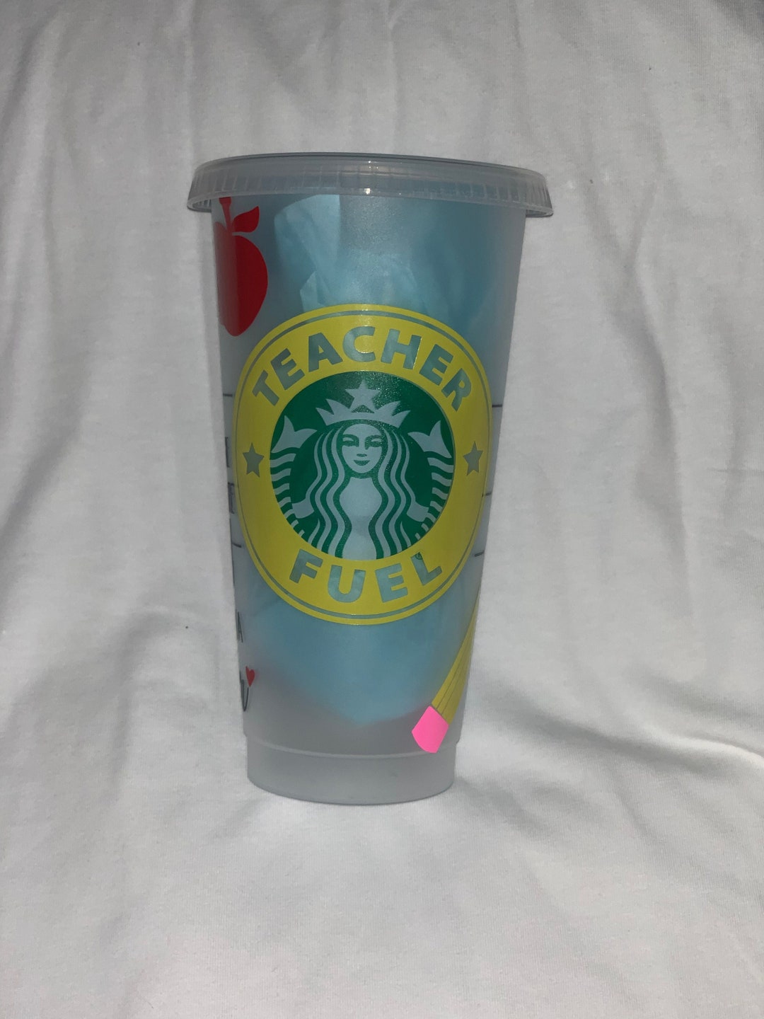 Teacher Appreciation Cup; Starbucks Cup; Teacher Gift; School ; Custom ...