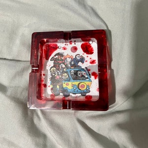 Ashtray; Smoke; Horror Characters; Custom Ashtray - Etsy