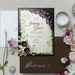 DIY Floral Wedding Invitation Digital Template Ellegant Formal Invite ...