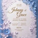 DIY Floral Wedding Invitation Digital Template Ellegant Formal Invite ...