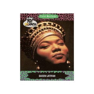 Queen Latifah MTV Raps Wall Decor, Wall Art Print, 2 Sizes, Matte ...