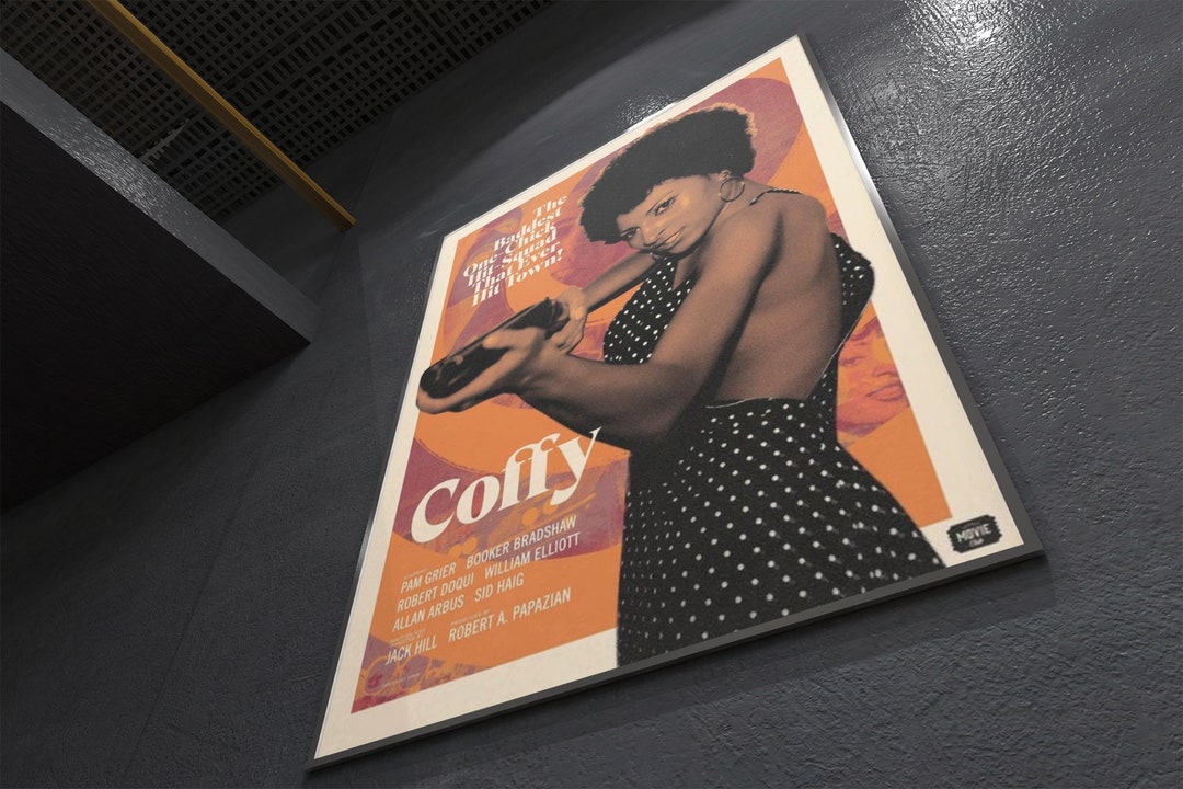 Pam Grier Coffy Wall Decor, Wall Art Print, 2 Sizes, Matte Finish ...