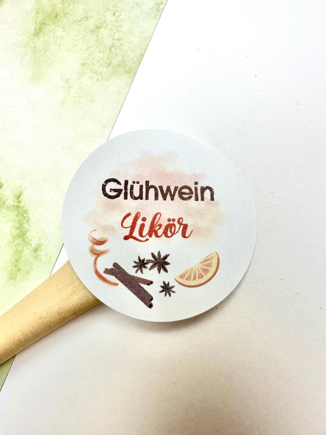 24 Mulled Wine Liqueur Stickers/labels - Etsy
