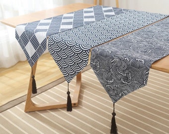 Japanese Table Runner | Etsy