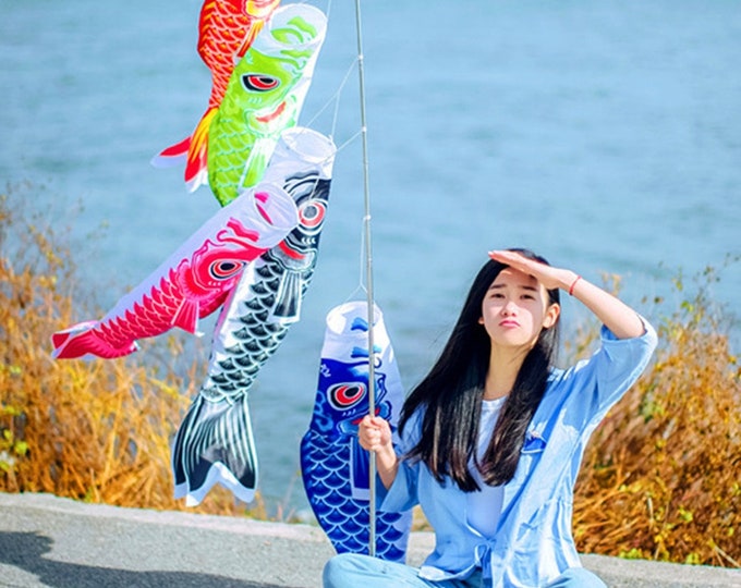 Printable Koinobori Template, Children's Day Printable, Children's Day ...