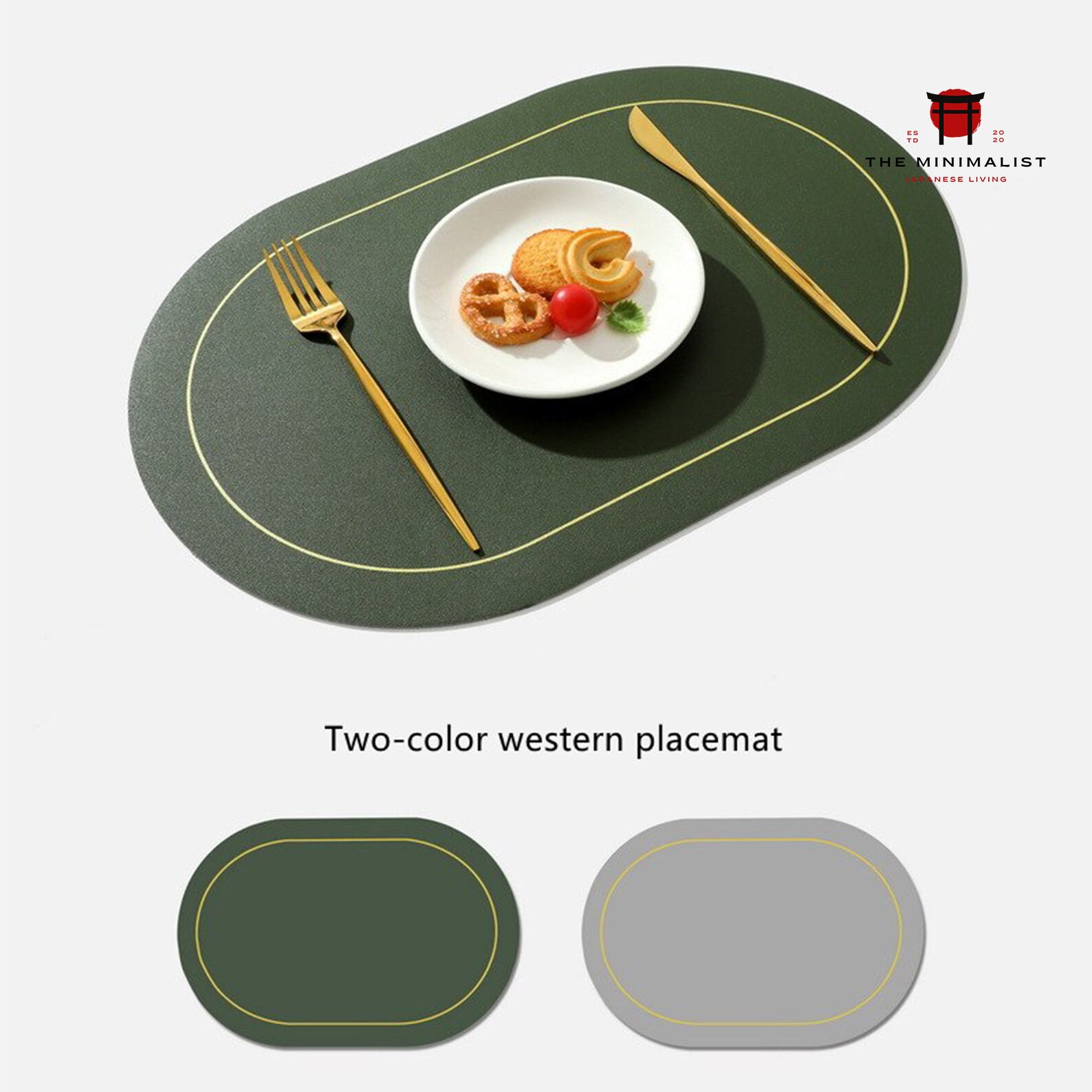 Minimalist Living 4 Sets of Tableware Pad Placemat Table Mat PVC Non ...