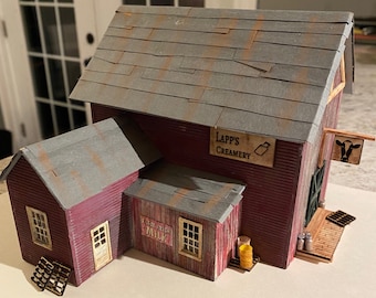 Ho Scale Laser Cut Buildings - Etsy