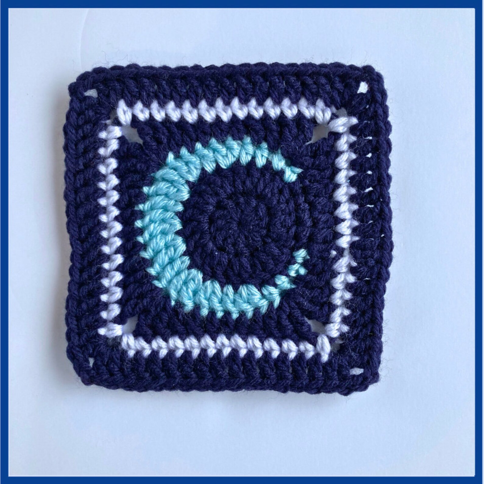 Celestial Granny Squares Crochet Pattern PDF, Sun, Moon, and Star ...