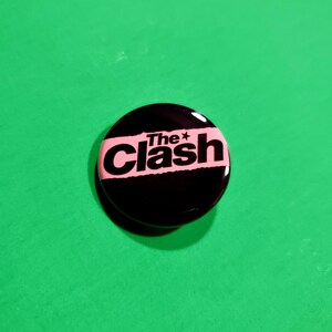 The Clash! Pins 1.25" Pinback Buttons - Etsy