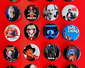 Horror Movie Pins | Etsy