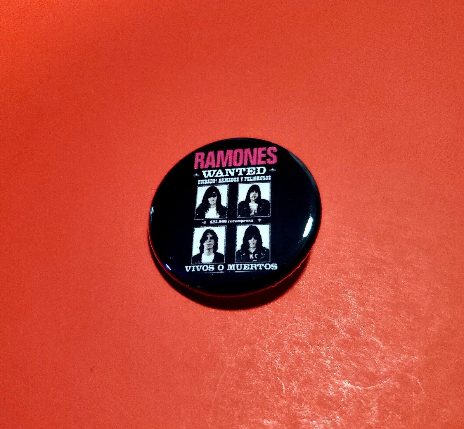The Ramones Pins 1.25" Pinback Buttons - Etsy