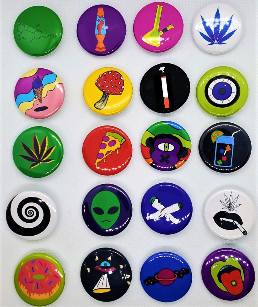 Trippy Pins 1.25 Buttons - Etsy