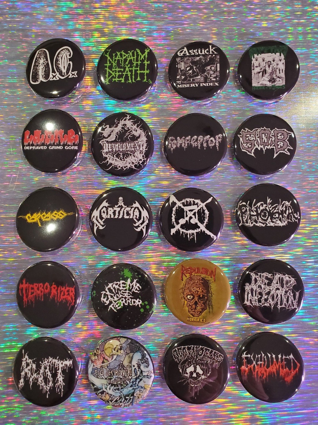 Grind Pins 1.25" Pinback Buttons - Etsy