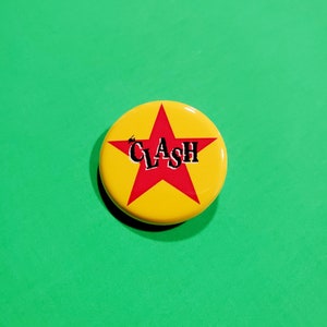 The Clash! Pins 1.25" Pinback Buttons - Etsy