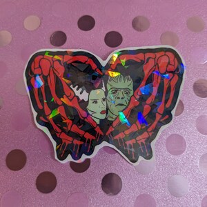 Horror Glitter Stickers | Slashers | Old School Horror - Etsy