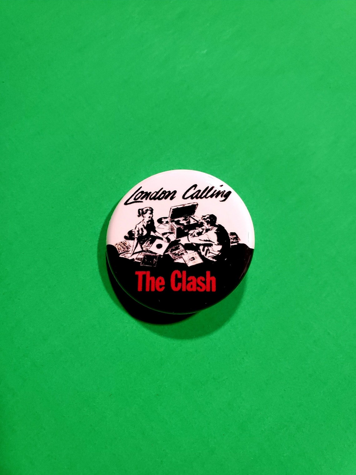 The Clash! Pins 1.25" Pinback Buttons - Etsy Canada