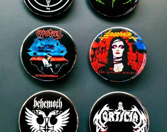 Holographic Metal 1.25 Pinback Buttons - Etsy