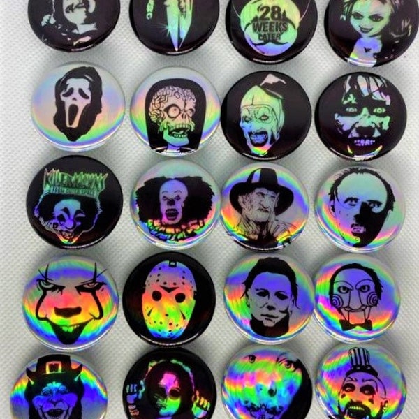 Movie Buttons - Etsy