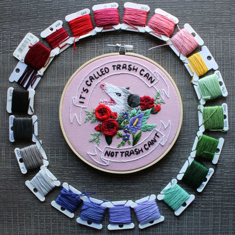 Funny Meme Inspired Customizable Handmade Embroideries - Etsy