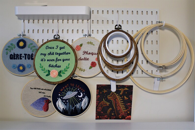 Funny Meme Inspired Customizable Handmade Embroideries - Etsy