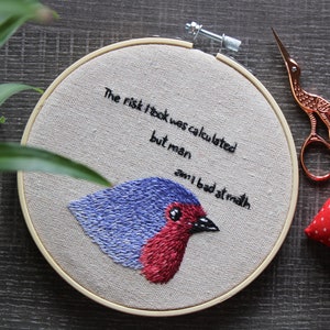 Funny Meme Inspired Customizable Handmade Embroideries - Etsy Canada