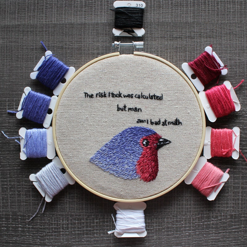 Funny Embroidery - Etsy UK