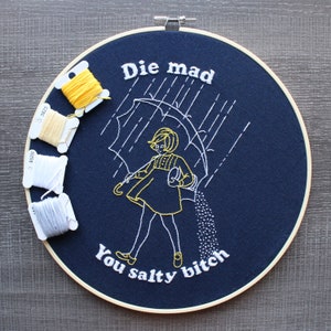 Funny Meme Inspired Customizable Handmade Embroideries - Etsy Canada