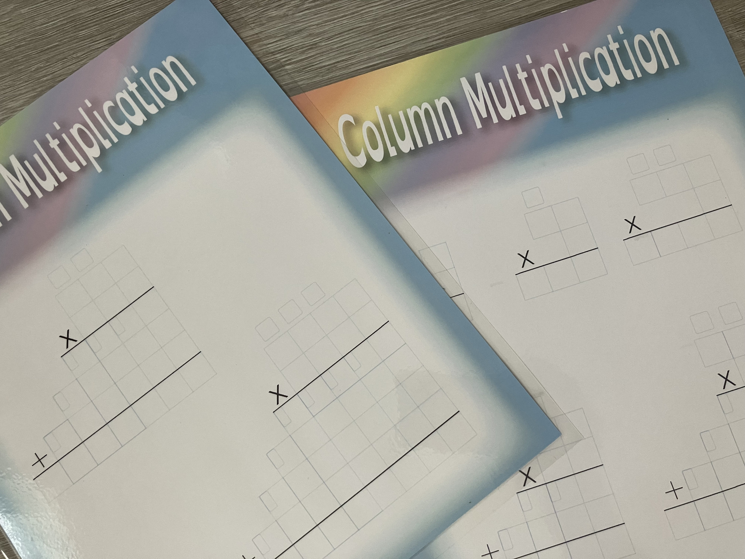 Multiplication Chart With Regrouping - Etsy