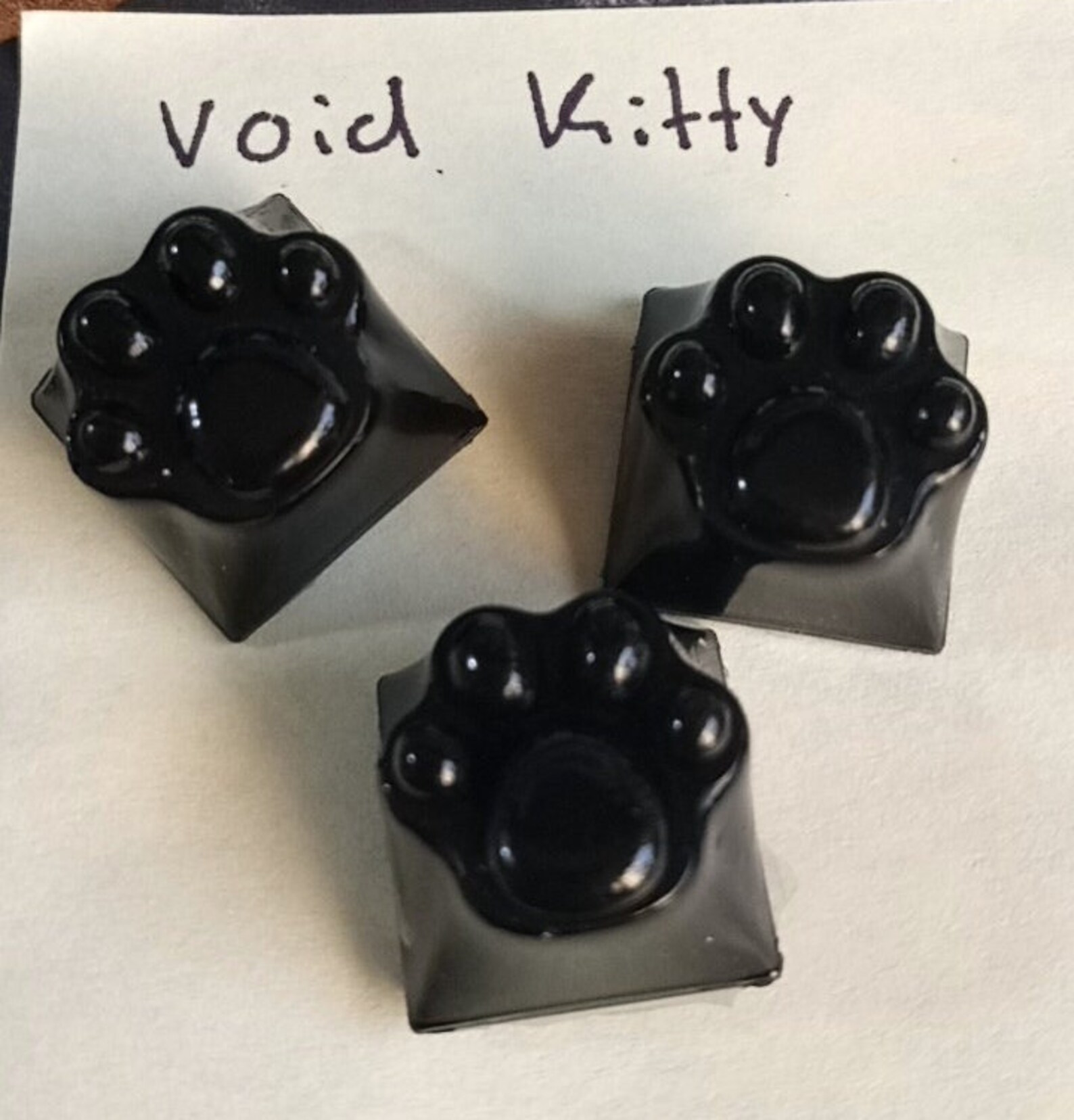 Dark Cat Keycaps void and Charcoal Mechanical Keyboard - Etsy