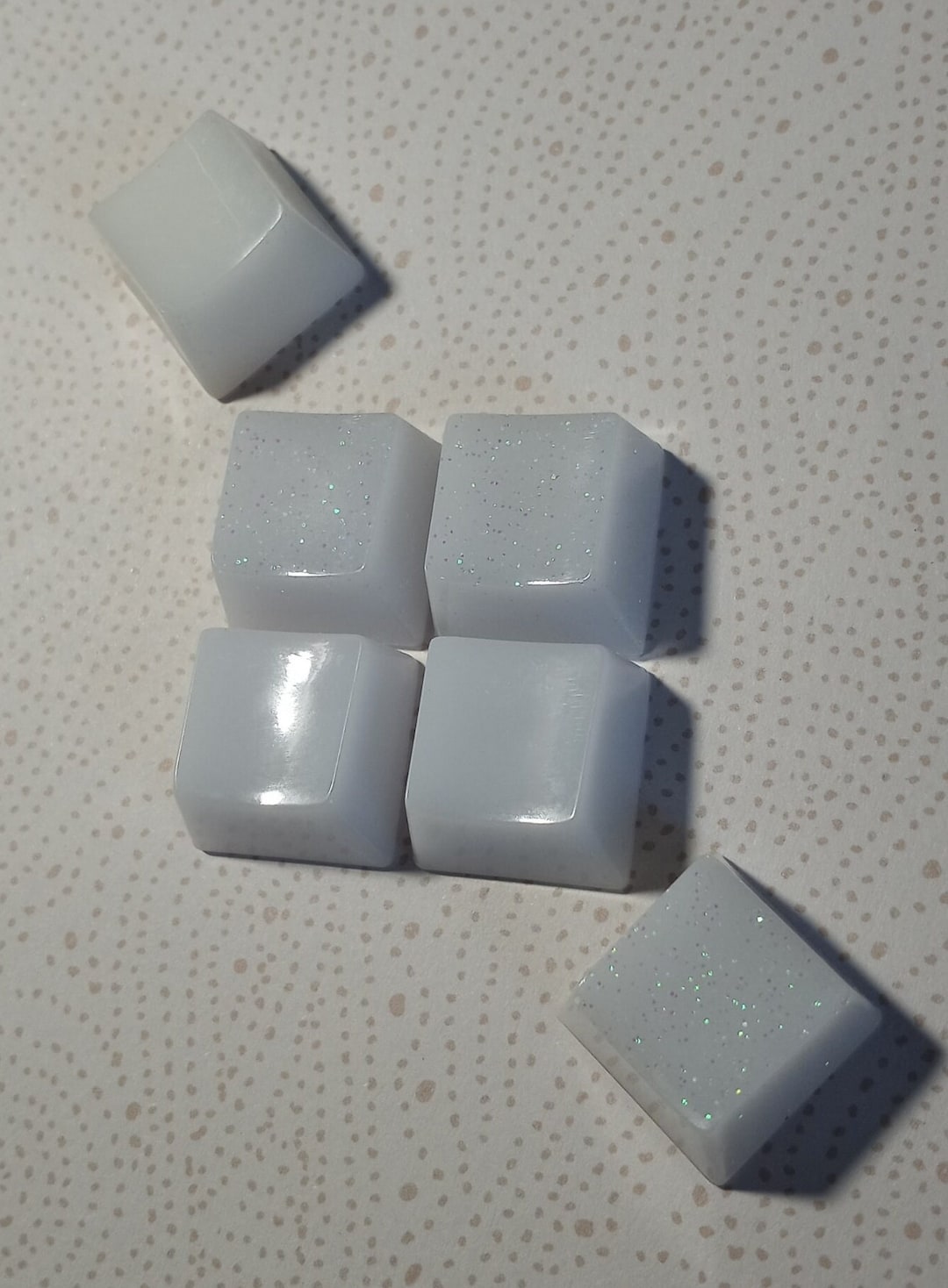Marshmallow Square Keycaps Mechanical Keyboard Keycap Stem OEM Profile ...