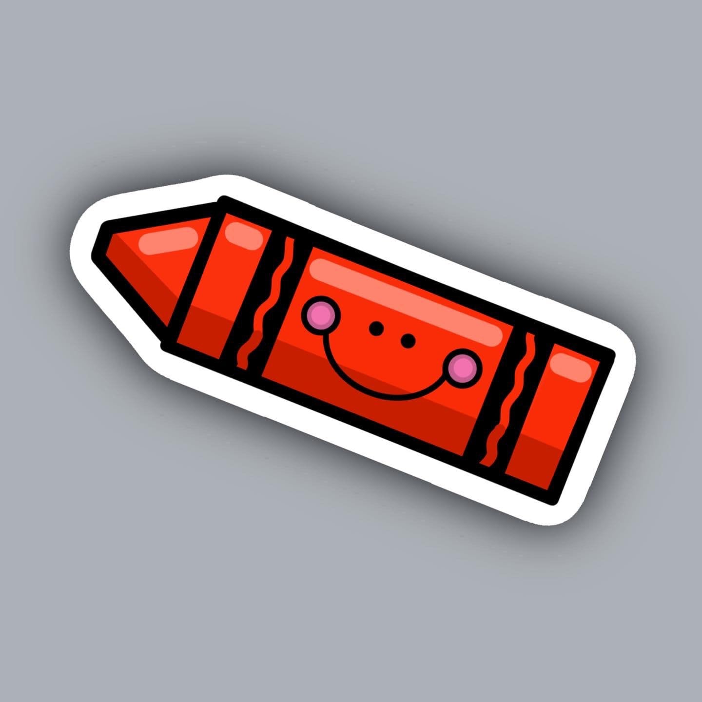 Red Crayon Clipart