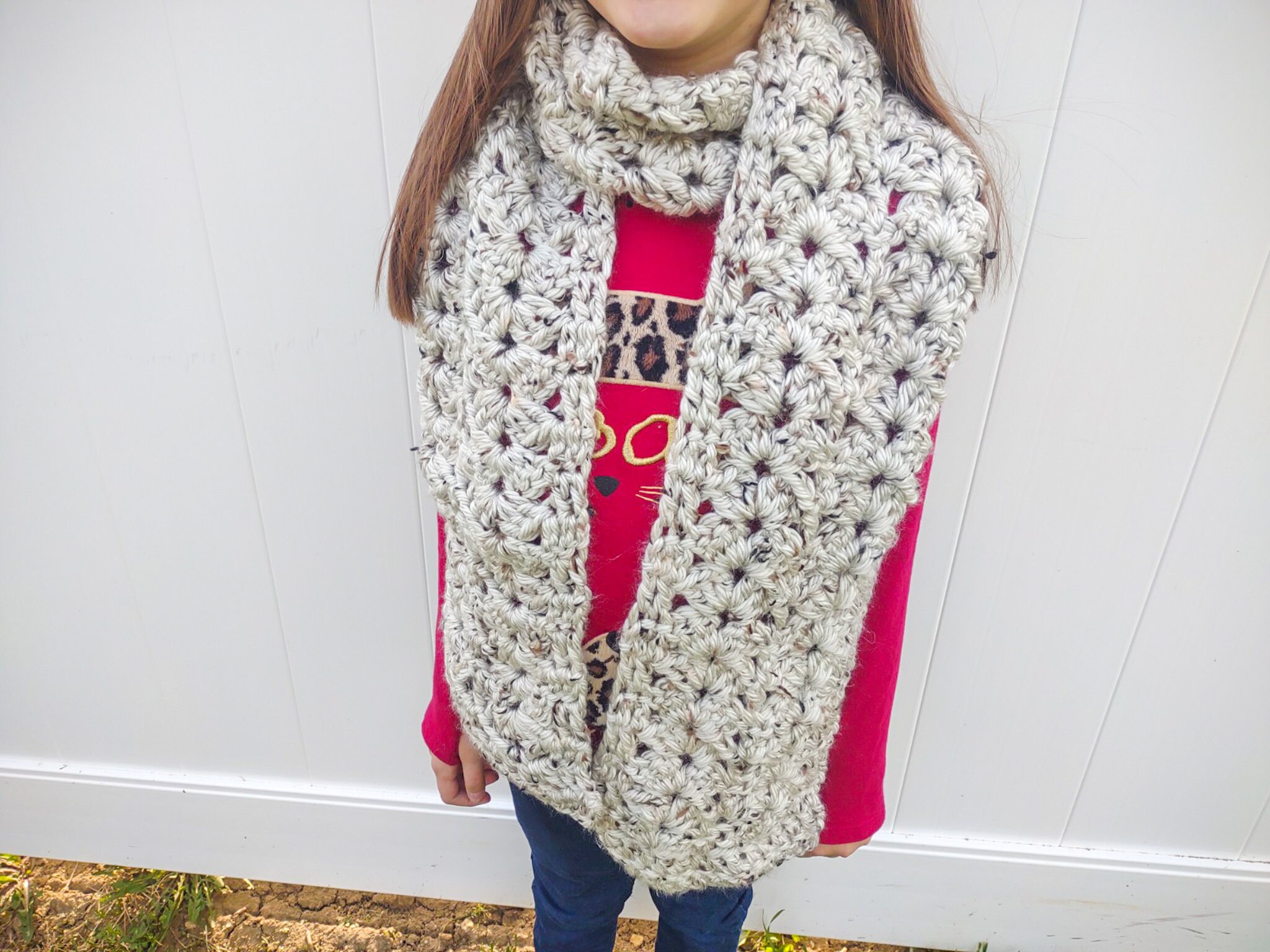 Braided Ladder Scarf Crochet Pattern PDF Download - Etsy