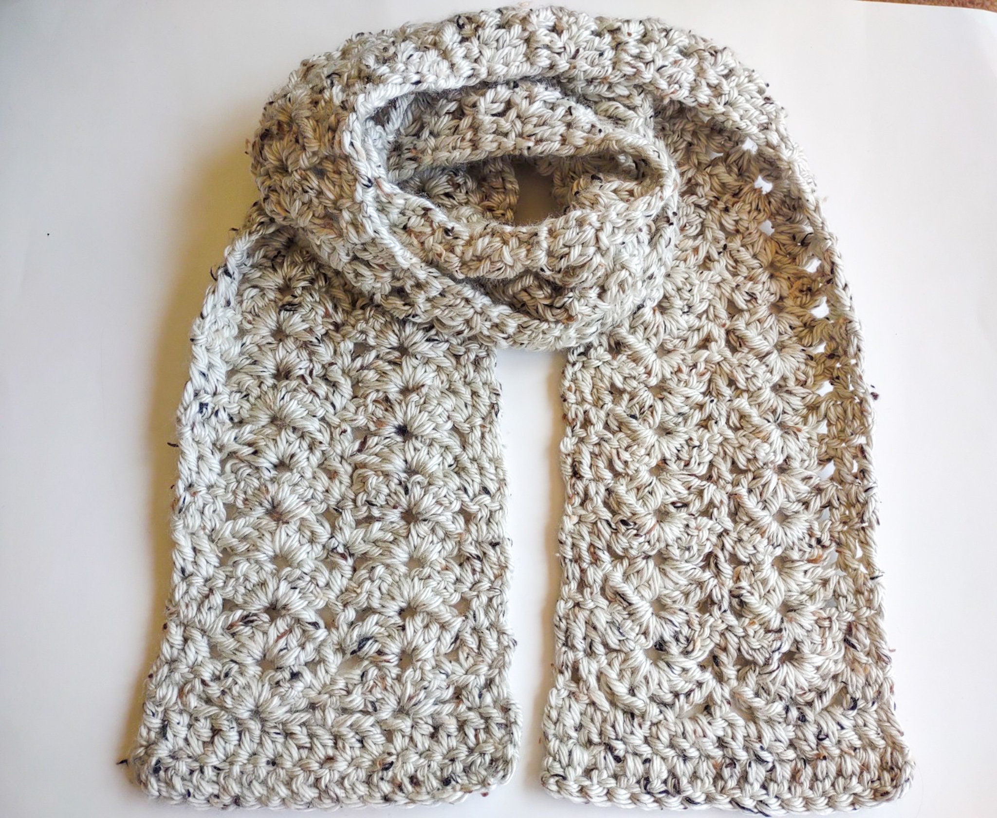 Braided Ladder Scarf Crochet Pattern PDF Download - Etsy