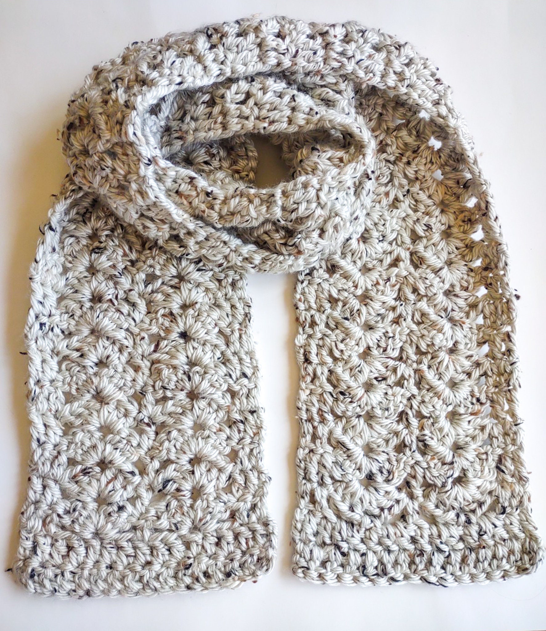 Braided Ladder Scarf Crochet Pattern PDF Download - Etsy