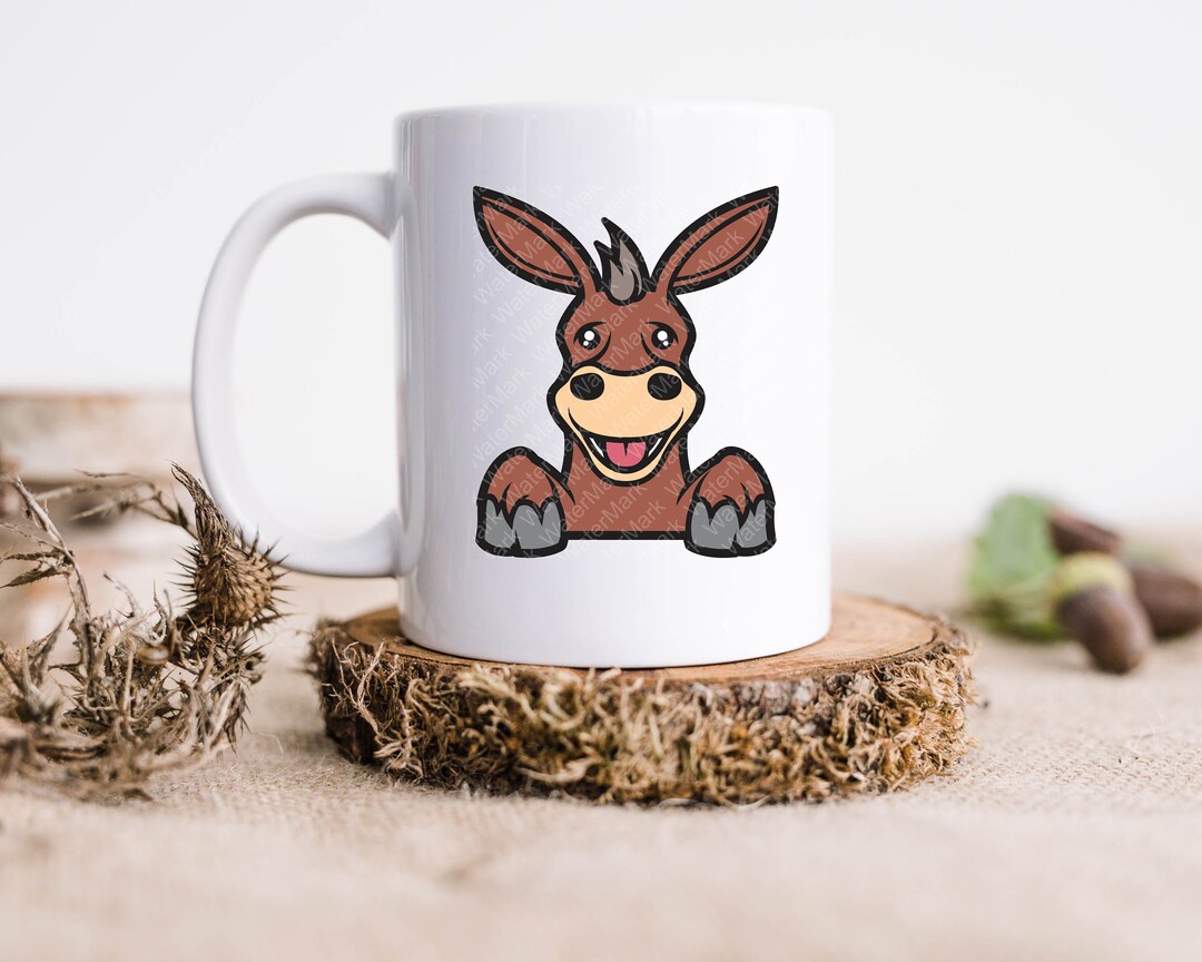 Donkey Mule Decal, Multiple Sizes, Water Resistant - Etsy