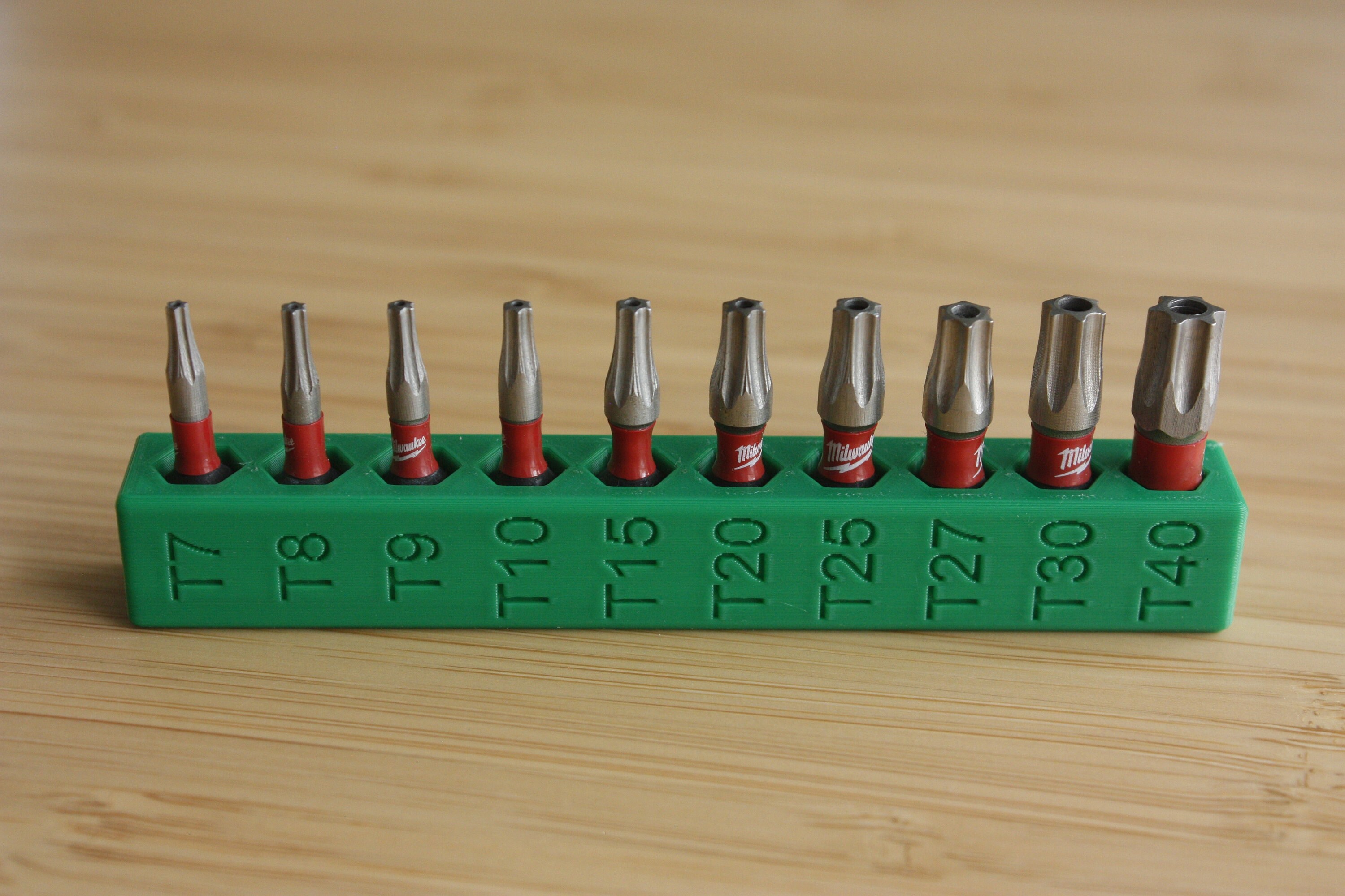 3D Printed Magnetic 10 Piece Torx Bit Holder - Etsy