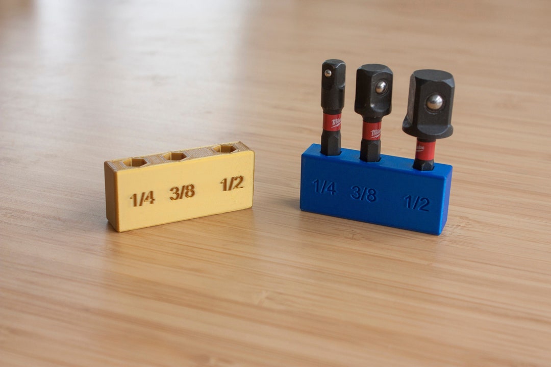 3D Printed Magnetic Socket Adapter Holder - Etsy