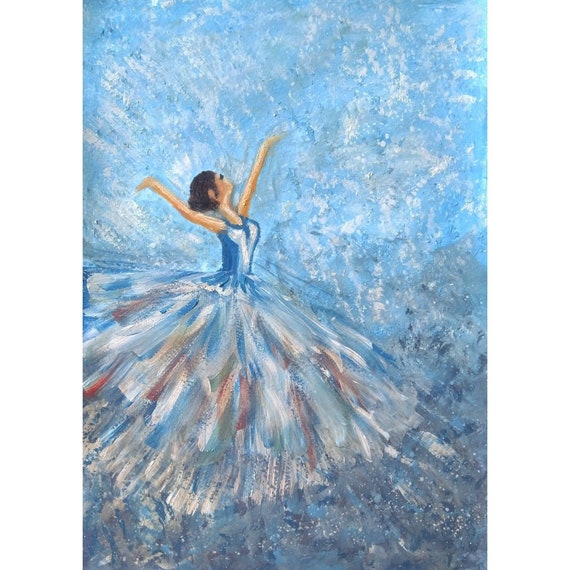 Woman Dancing Painting